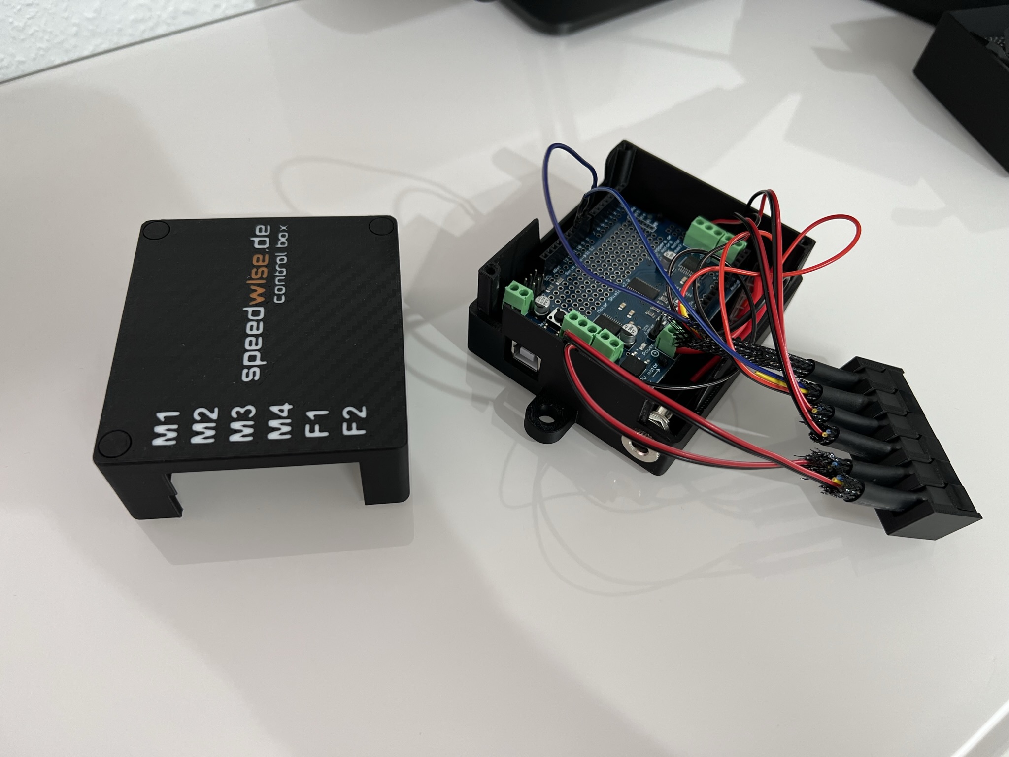 Sim racing rumble motor and wind simlator control box by hgross ...