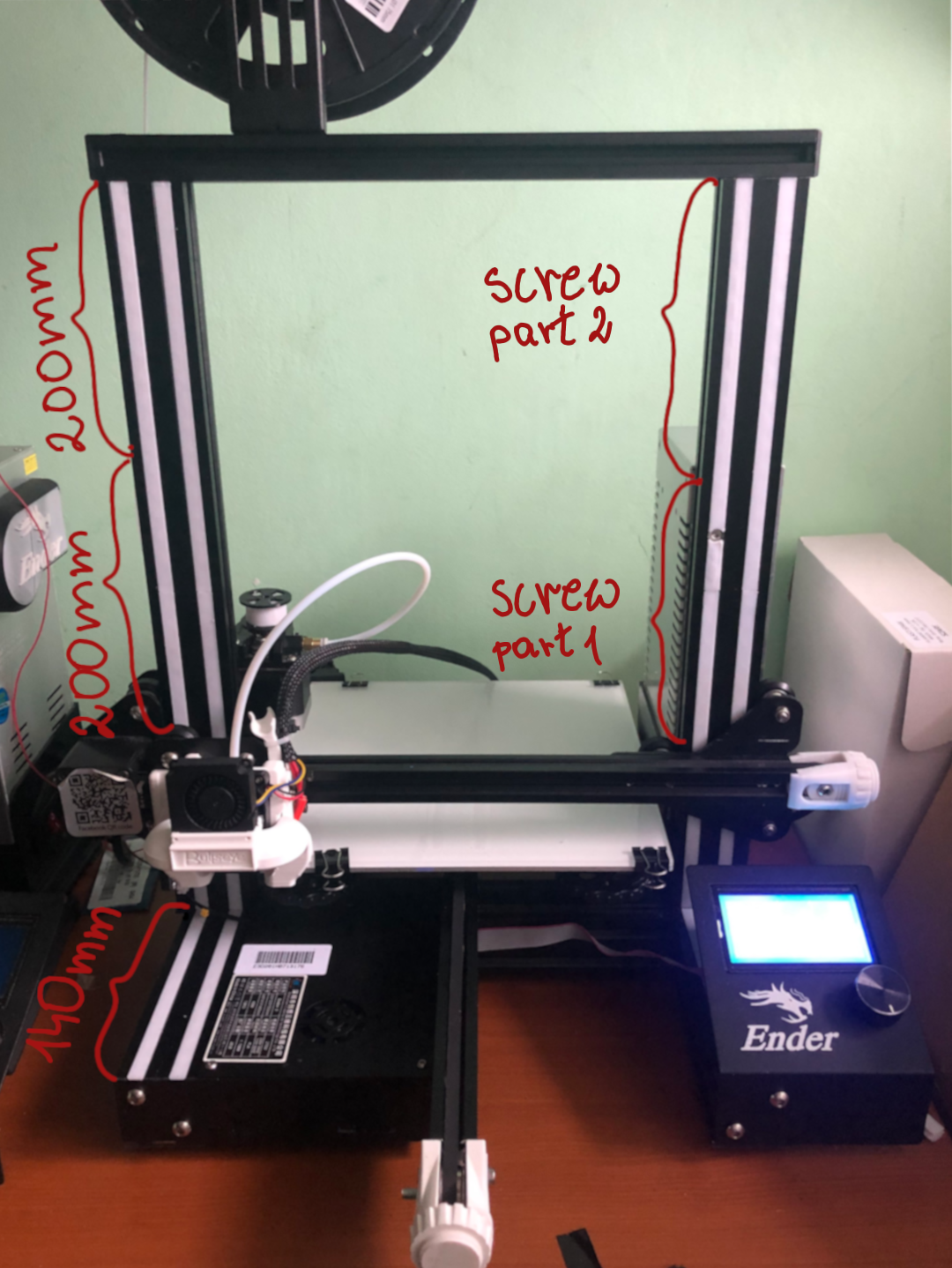 Printer 3D Aluminium Profile Covers, Aluminium profile Cups, Board for ...