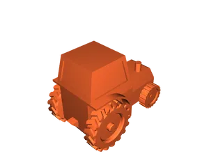 Small tractor by Fierce Pears | Download free STL model | Printables.com