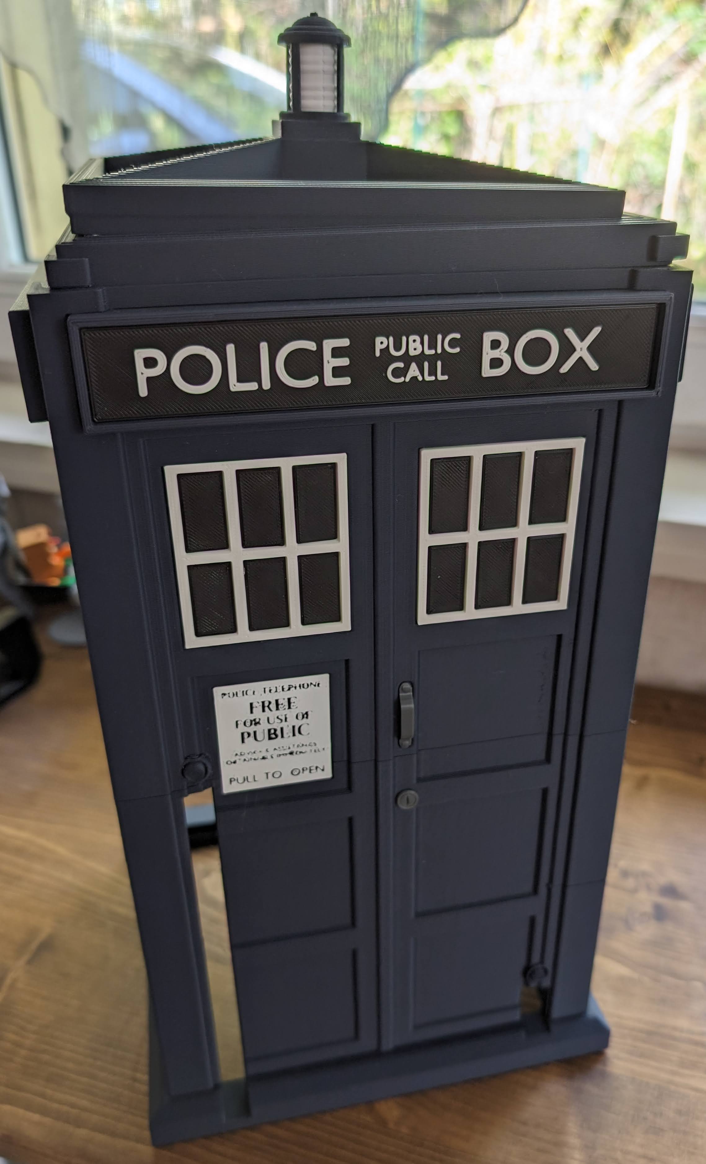 Xbox Series X Tardis "Open" Cover by CaliBx | Download free STL model ...