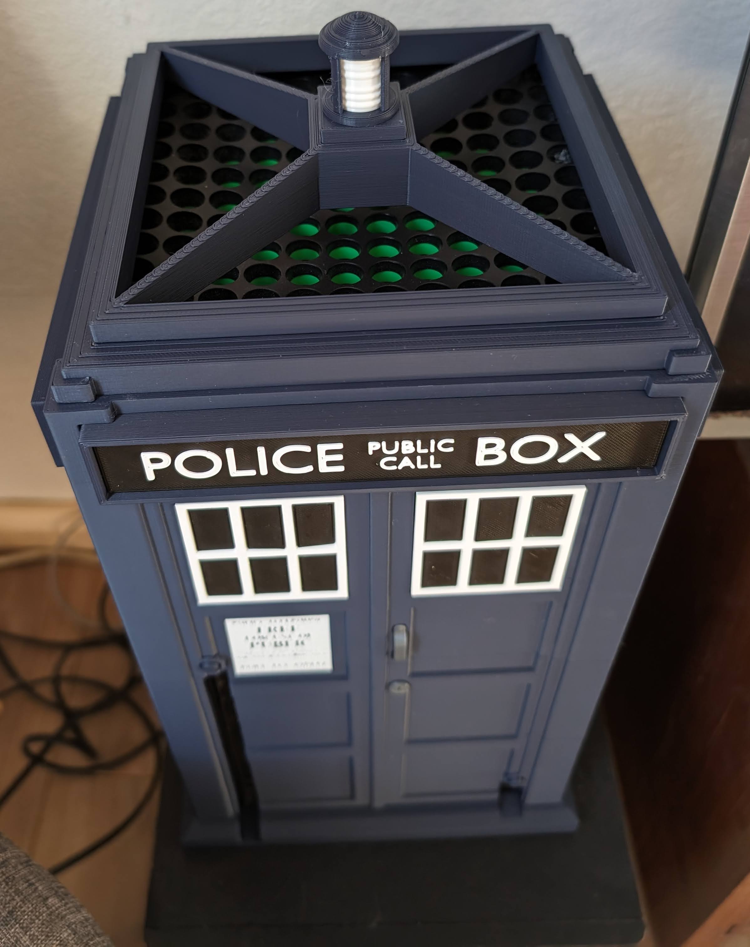 Xbox Series X Tardis "Open" Cover by CaliBx | Download free STL model ...