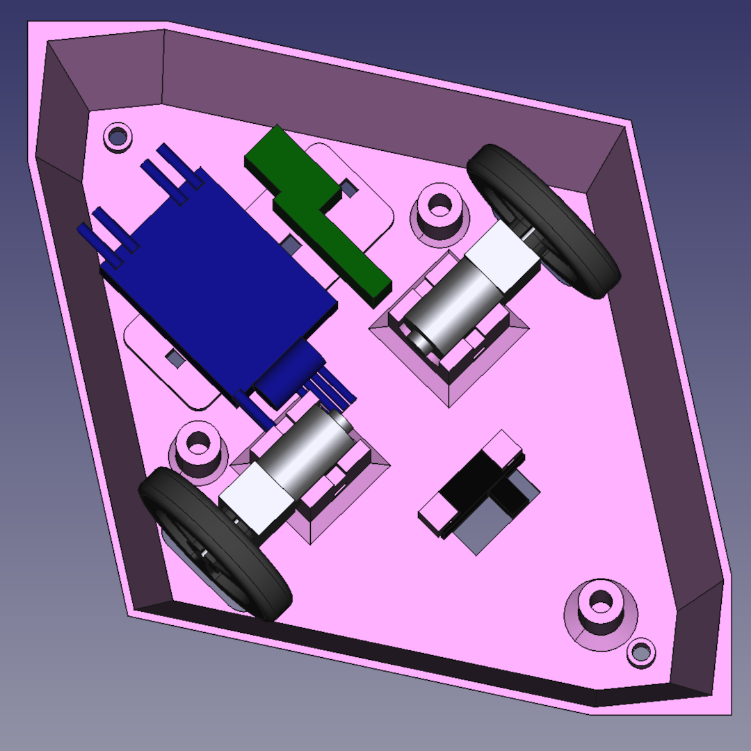 Spekkie - antweight pusher bot by KlaasYK | Download free STL model ...