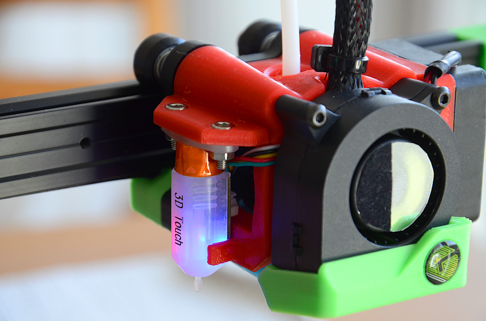 Modified printhead shell for 3D printer Lerdge IX by Serviervorschlag ...