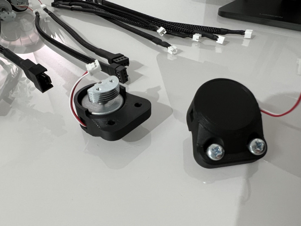 Dual Rumble Motor Holder for Heusinkveld Sprint Brake & Throttle pedal ...
