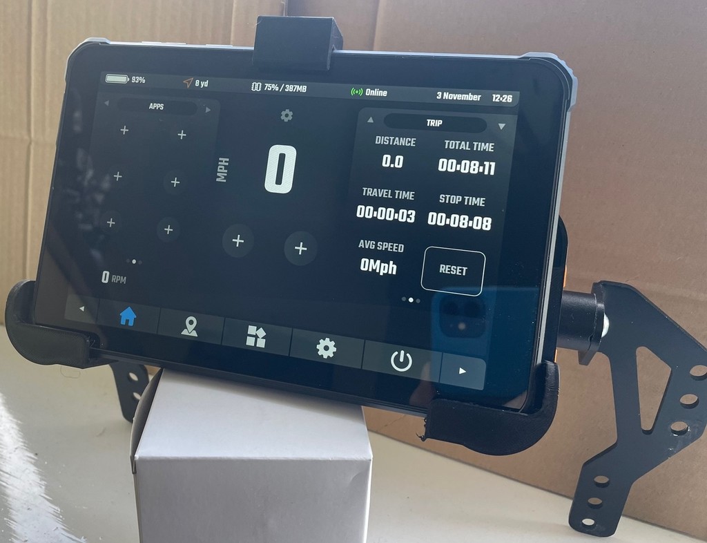 Oukitel RT3 Motorcycle mount by LayerShare | Download free STL model ...