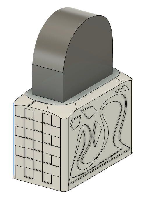 Eraser holder by Bogdan Cernat | Download free STL model | Printables.com