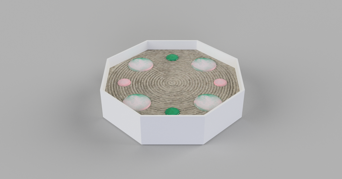octagonal zen garden by Chris Ondrovic | Download free STL model ...