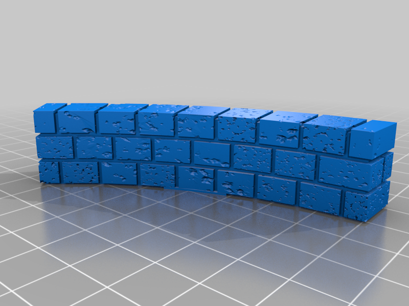 OpenForge 2.0 Cut Stone Separate Low Wall - Gx, X, XA, XA w. door and ...