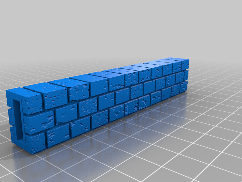 OpenForge 2.0 Cut Stone Separate Low Wall - Gx, X, XA, XA w. door and ...