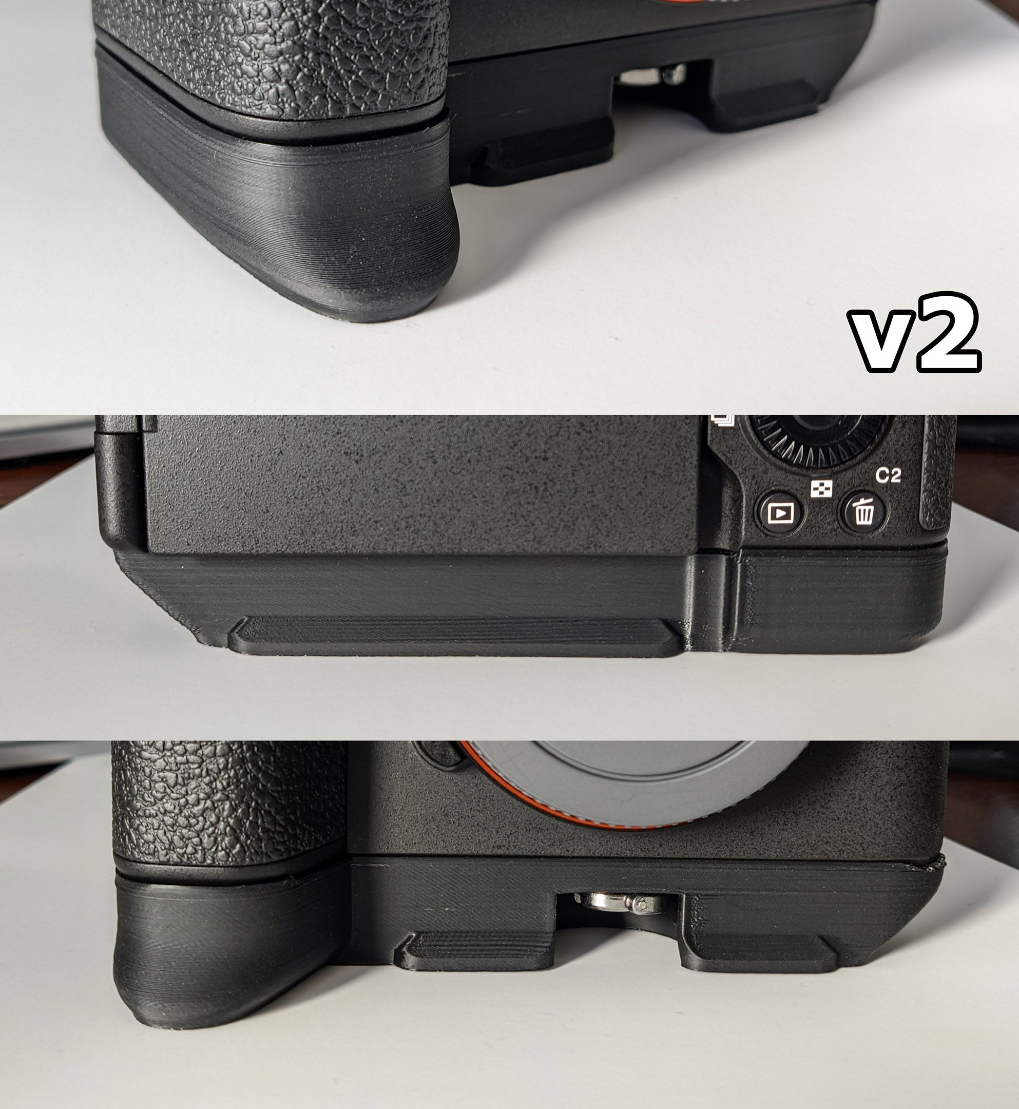 Sony A7CII / A7CR grip by Widget | Download free STL model | Printables.com