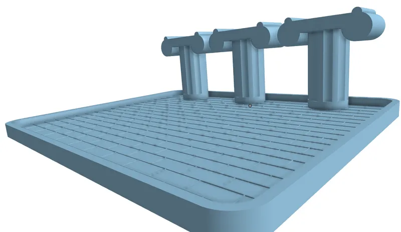 Artistic paint brush rest (ionic columns) by yoshiov | Download free ...