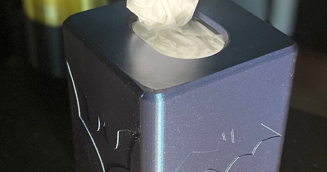 Batman Themed Tissue Box Cover by maandren | Download free STL model ...