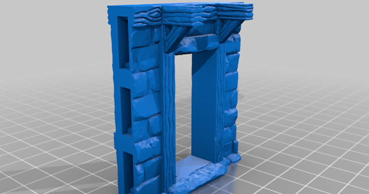 OpenForge 2.0 Facade Stone Brick Doorways with working doors by ...