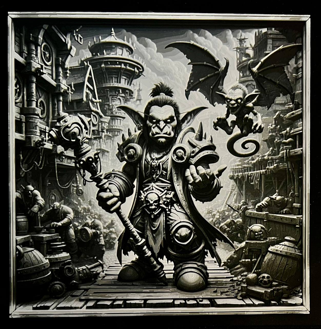 Goblin Warlock by Don Matis | Download free STL model | Printables.com