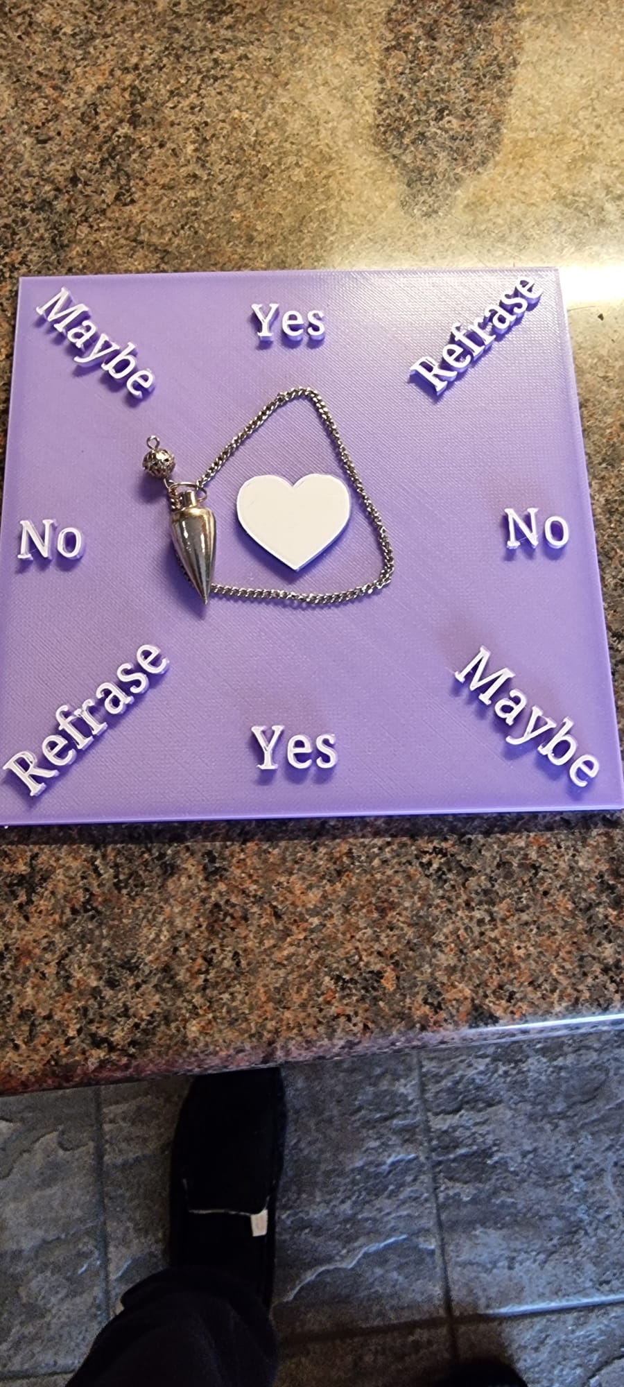 Divination board for pendant by 3d printing by jammychap | Download ...