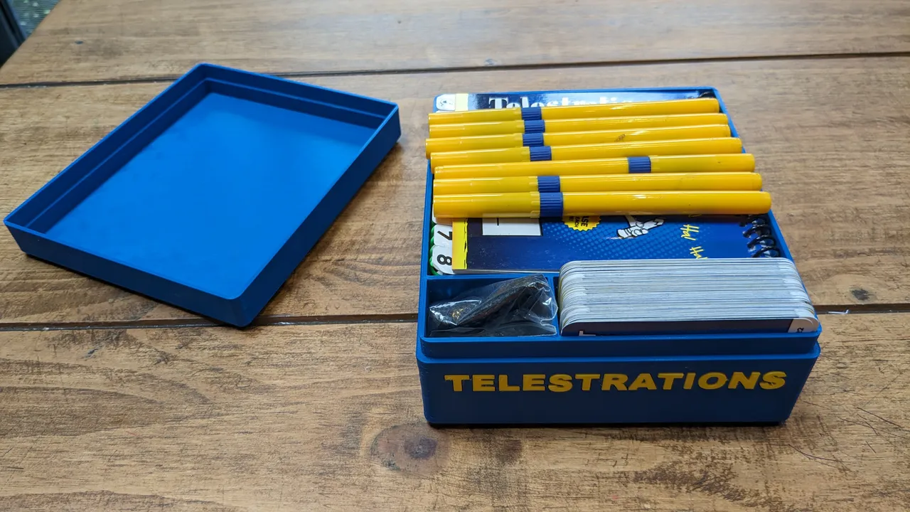 Telestrations Board Game Box by ArsenalFanDan | Download free STL model ...