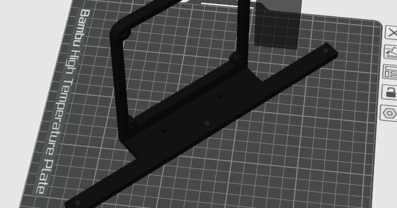 VzBot VZ235 120mm Radiator Mount Bracket by babendums | Download free ...