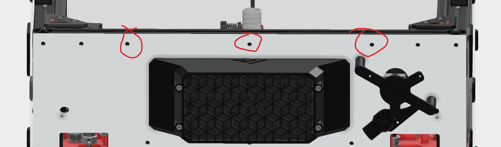 VzBot VZ235 120mm Radiator Mount Bracket by babendums | Download free ...