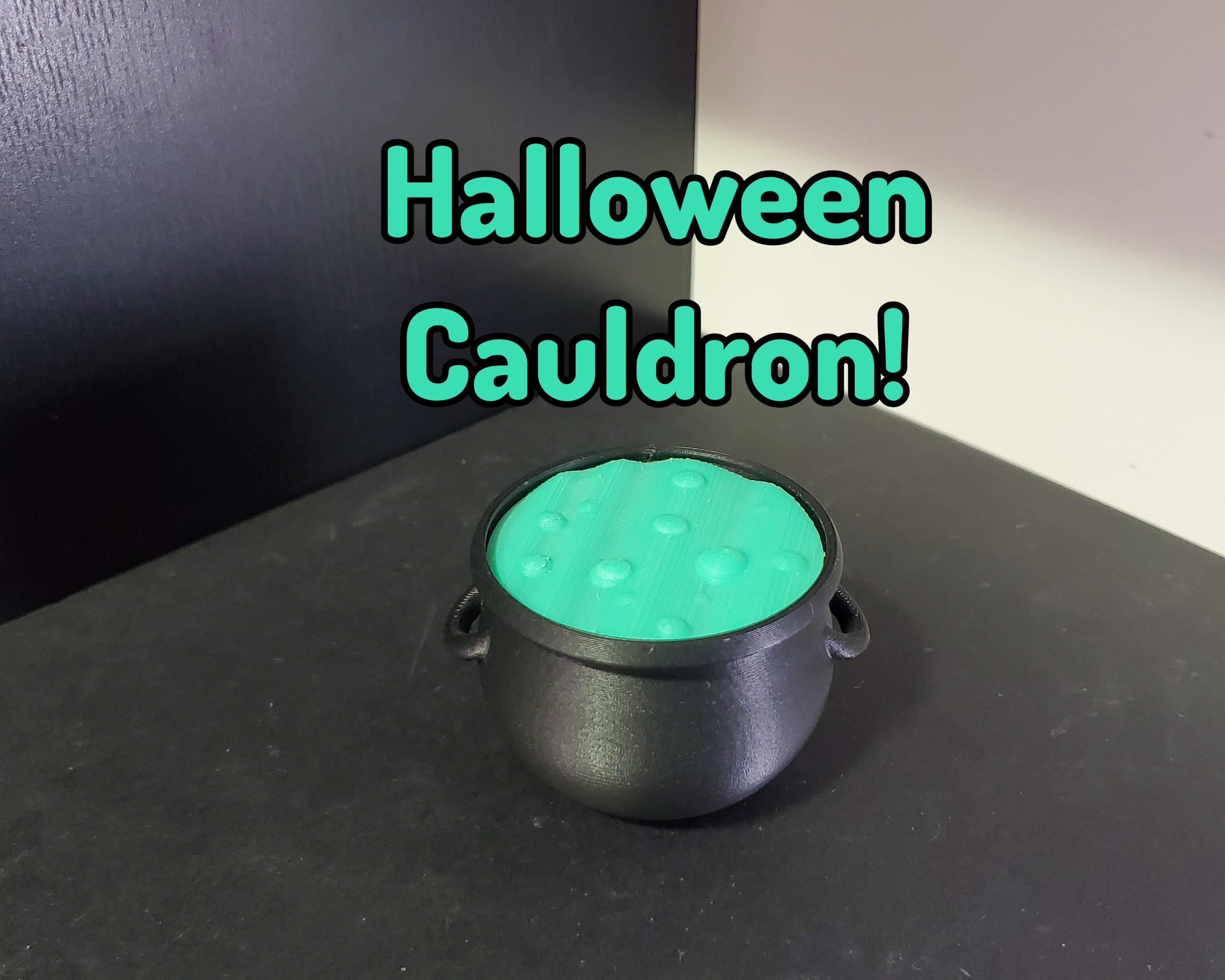 Halloween Cauldron by DR 3D | Download free STL model | Printables.com