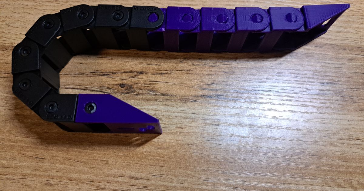 Cable chain R28 10x20mm by SALITIBI | Download free STL model ...
