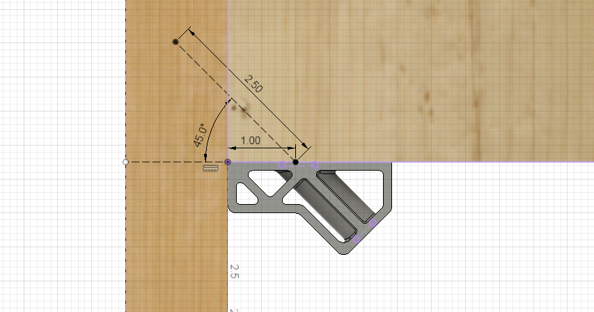 45° Wood Screw Jig by Shea | Download free STL model | Printables.com