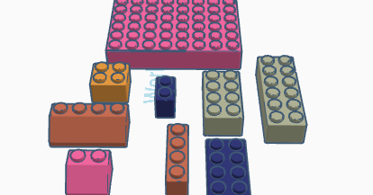 3d printable Lego compatible bricks-No supports by Sunshine | Download ...