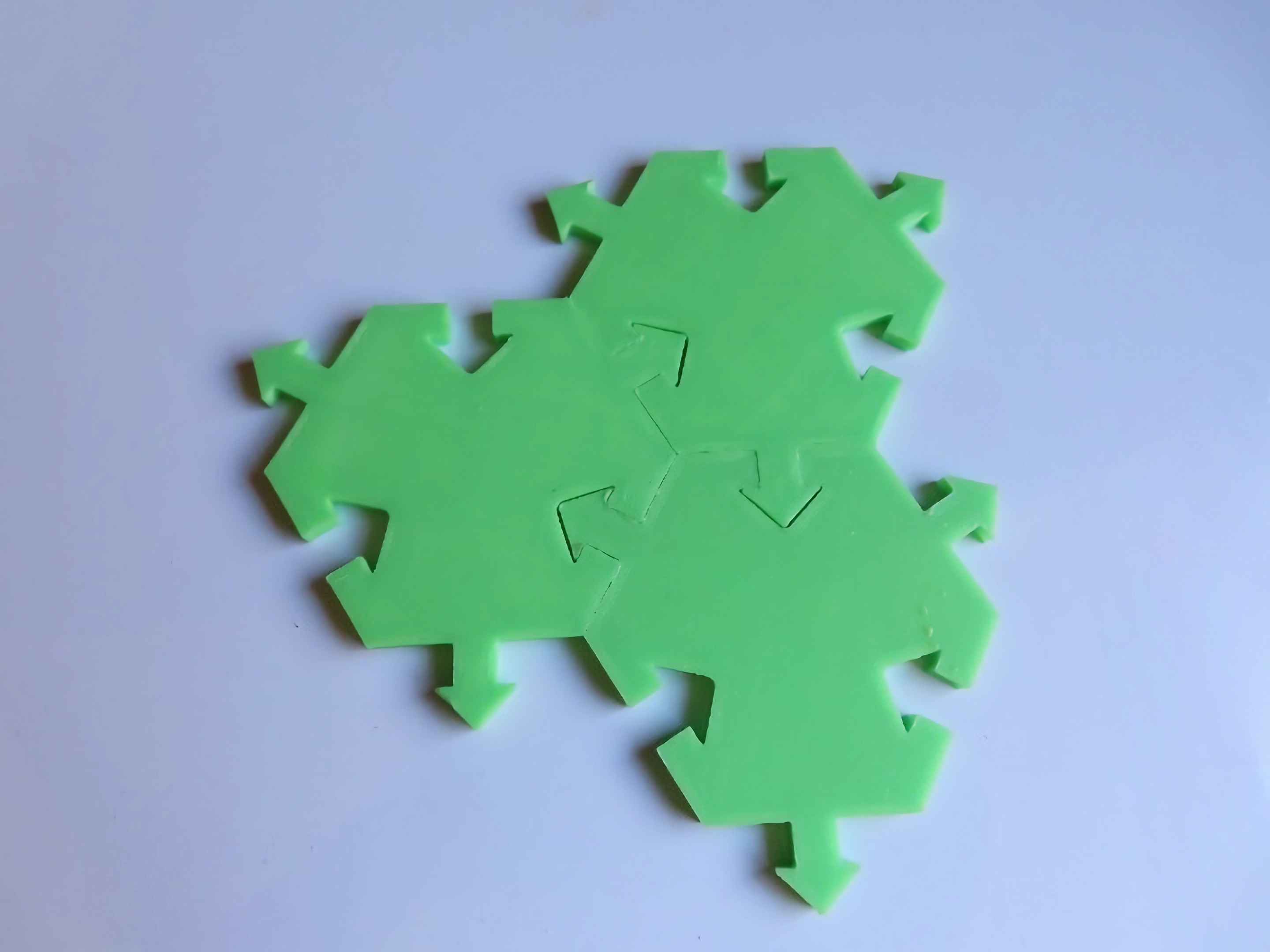 Customizable Paint Studio — Interlocking Hexagon Design by Best_codes ...