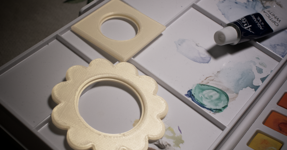 Circle Stencils 22mm & 32mm diameter by Michał | Download free STL ...