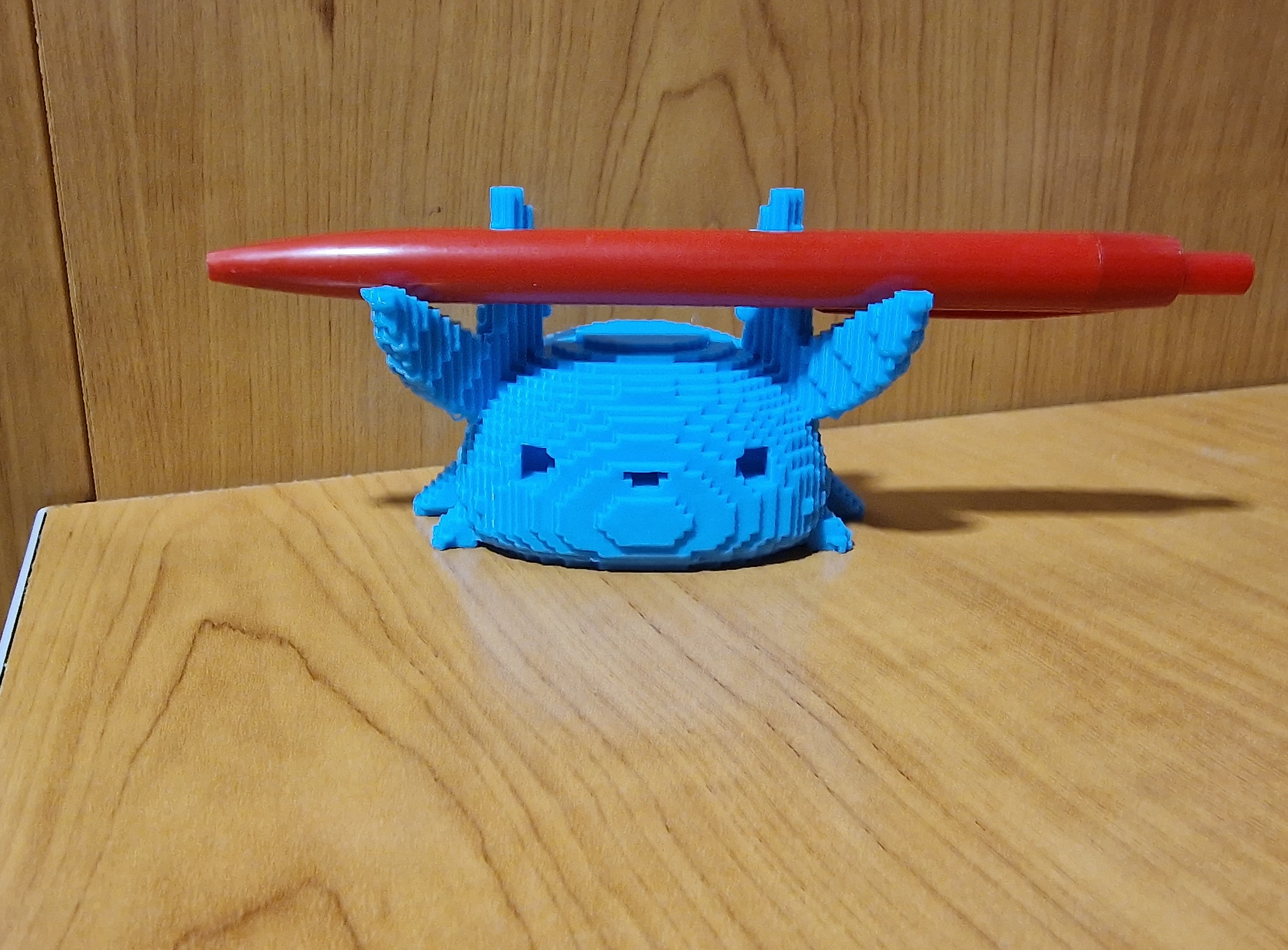 Blocky Crab Pen Holder by Nebur | Download free STL model | Printables.com