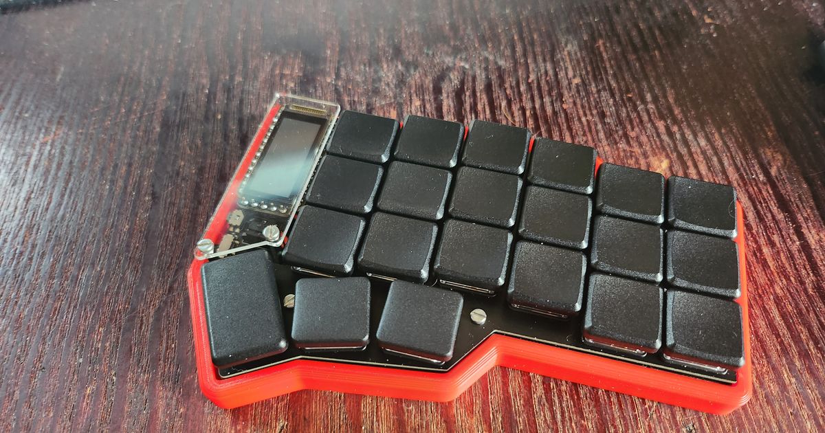 Corne Wireless Case (Typeractive variant) by qwindelzorf | Download ...