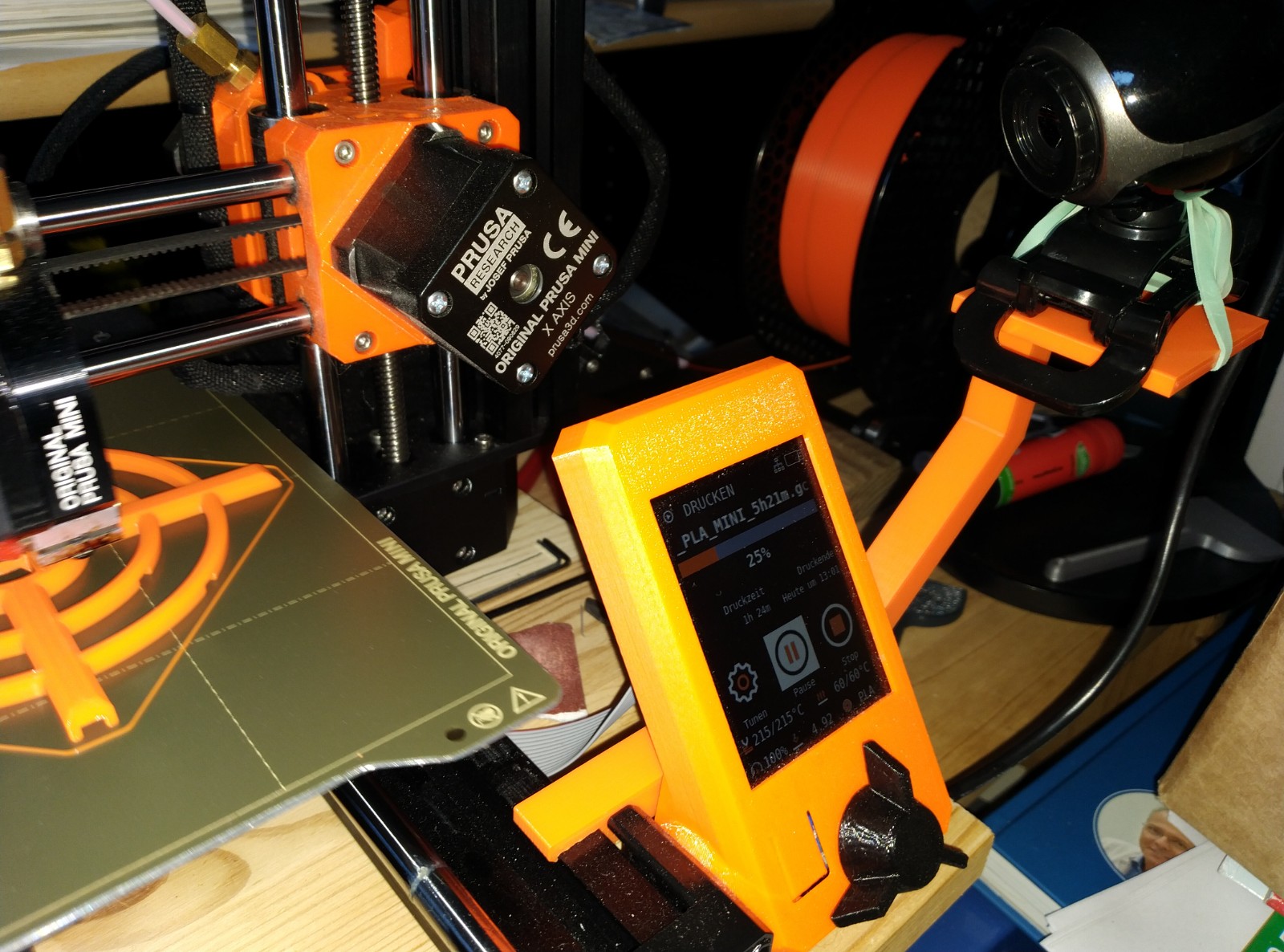 Camera mount for Prusa MINI by hedo | Download free STL model ...