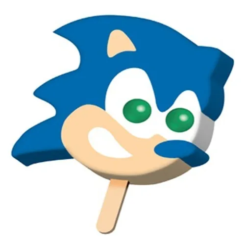 Sonic Gumball Popsicle by Deacon Skywalker | Download free STL model ...