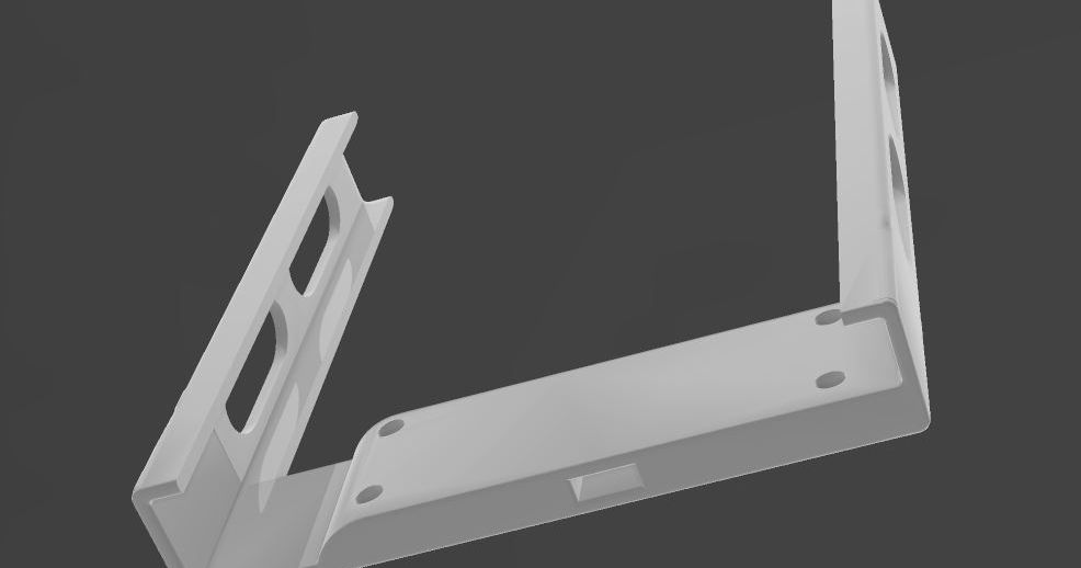 Logitech K400 & K400+ Keyboard Wall and Undermount Bracket Holder by ...
