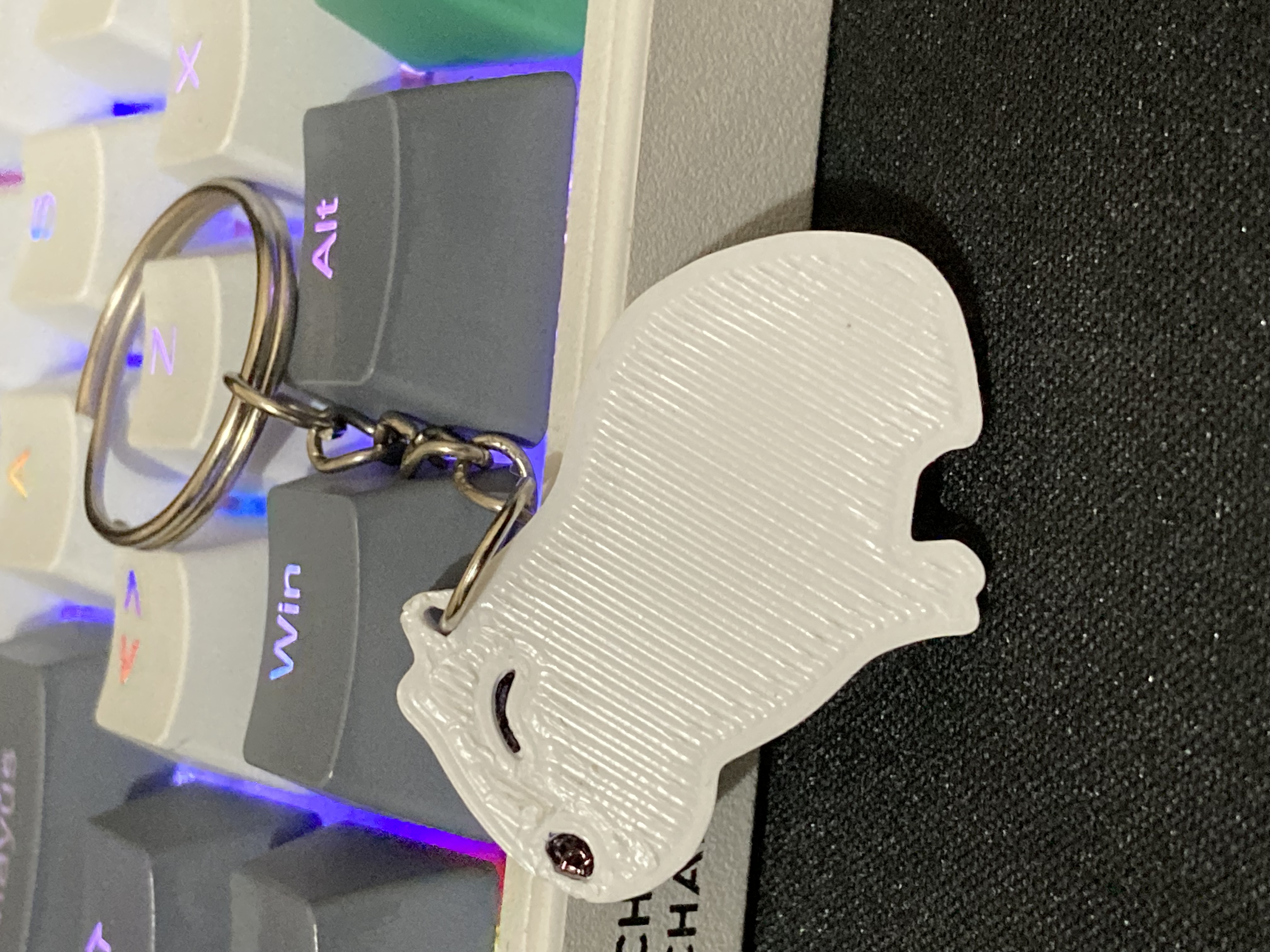 Capybara Keychain by Adrian Alonso Hernandez | Download free STL model ...