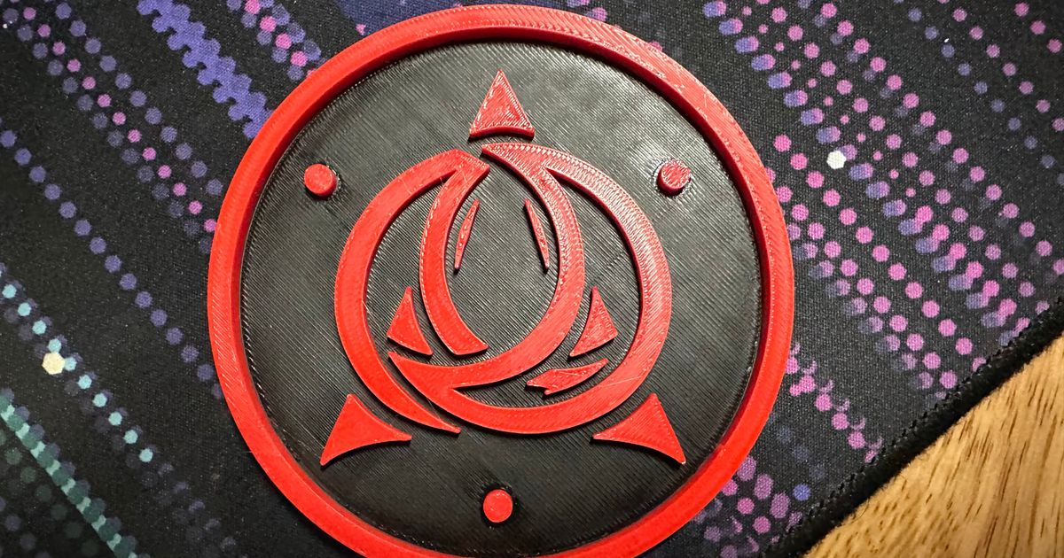 ClanAOD Coaster / Coin / Decal by Andrew Bashore | Download free STL ...