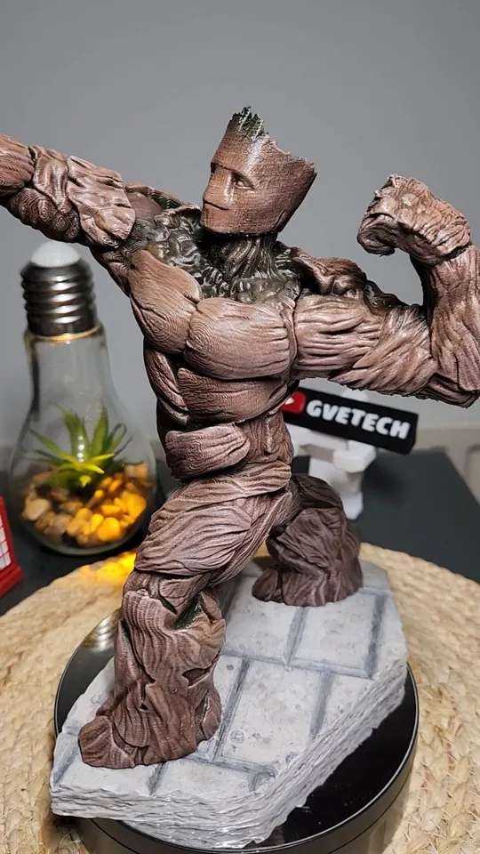 Swole Groot by Vader | Download free STL model | Printables.com