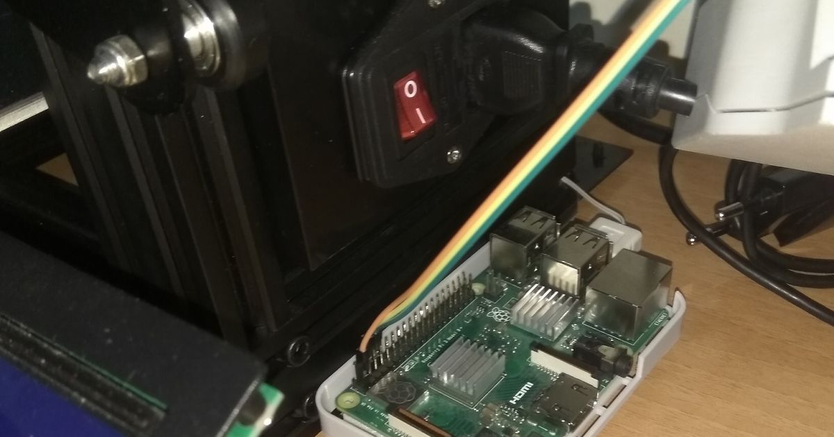 Raspberry Pi mount for Ender 3 by Juca Navaz | Download free STL model ...