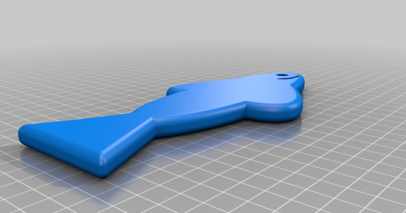 Casting Practice Fish by NateDimension3 | Download free STL model ...
