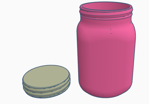 Mason Jar-3 different sizes by Sunshine | Download free STL model ...