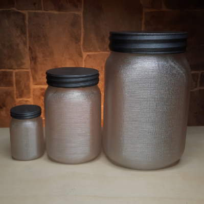 Mason Jar-3 different sizes by Sunshine | Download free STL model ...