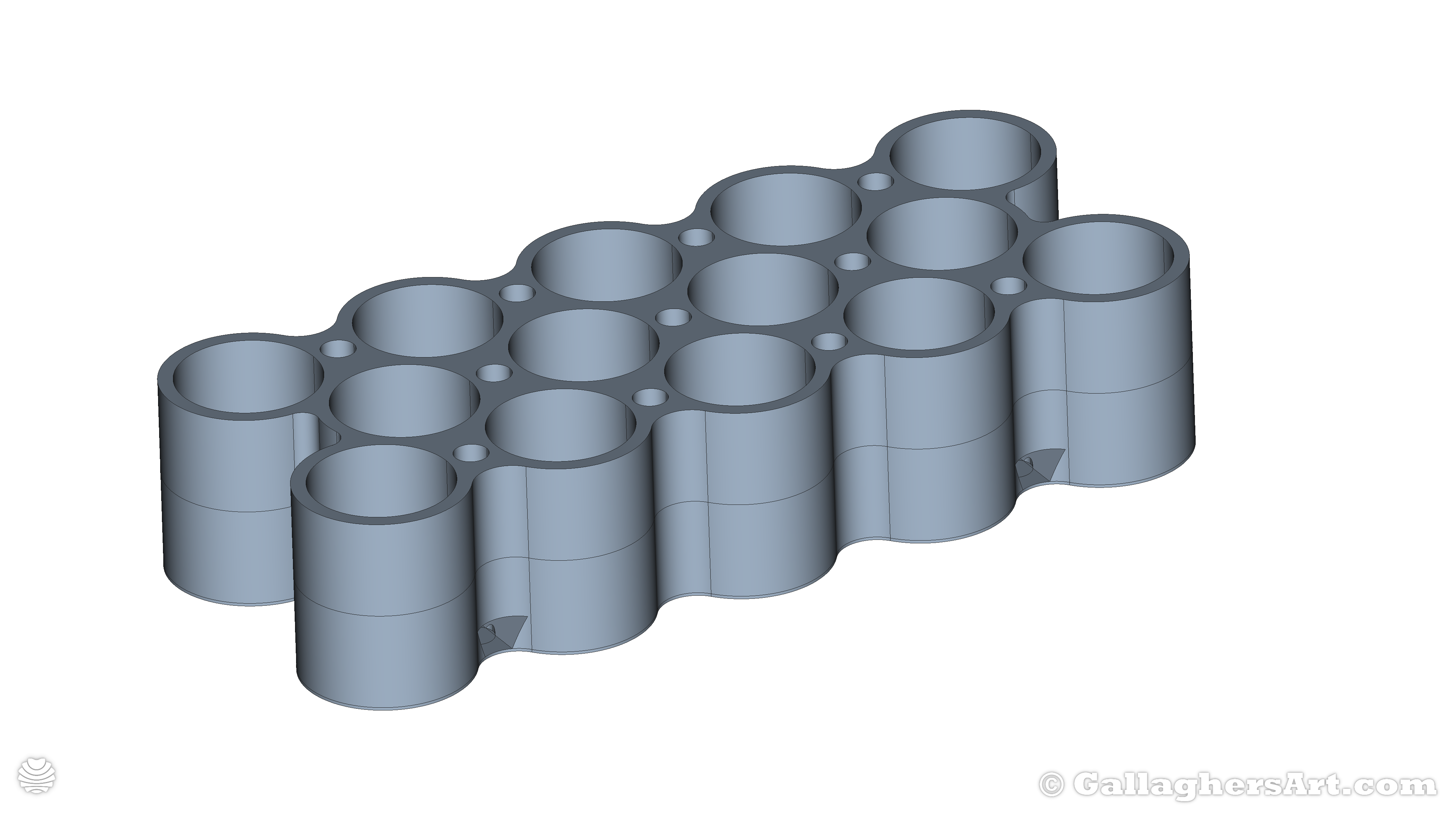 Artist Oil Paint Modules by GallaghersArt | Download free STL model ...