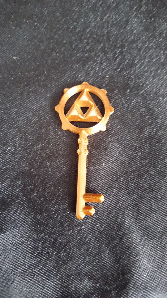Zelda Triforce key by SmoothDragon | Download free STL model ...