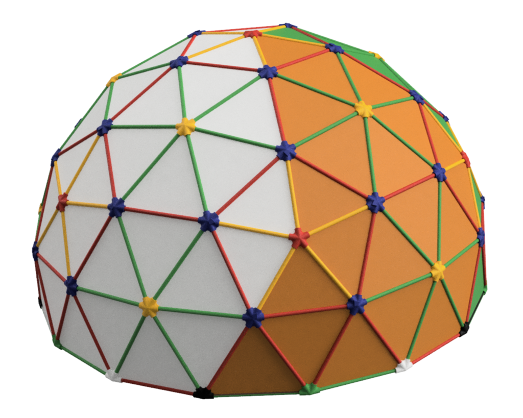 Geodesic Dome 3V Model por Rittai 3D Design | Descargar modelo STL ...