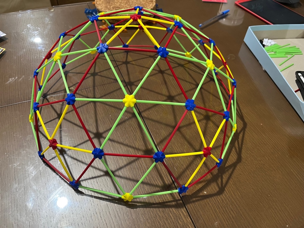 Geodesic Dome 3V Model por Rittai 3D Design | Descargar modelo STL ...