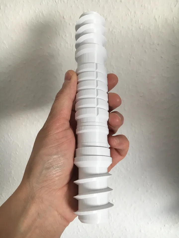 Pool Noodle Double Lightsaber Handle by sh3t0r | Download free STL ...