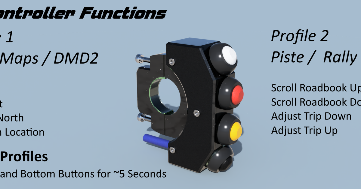 Bluetooth Navigation and Rally Roadbook Controller by Styles Rally ...