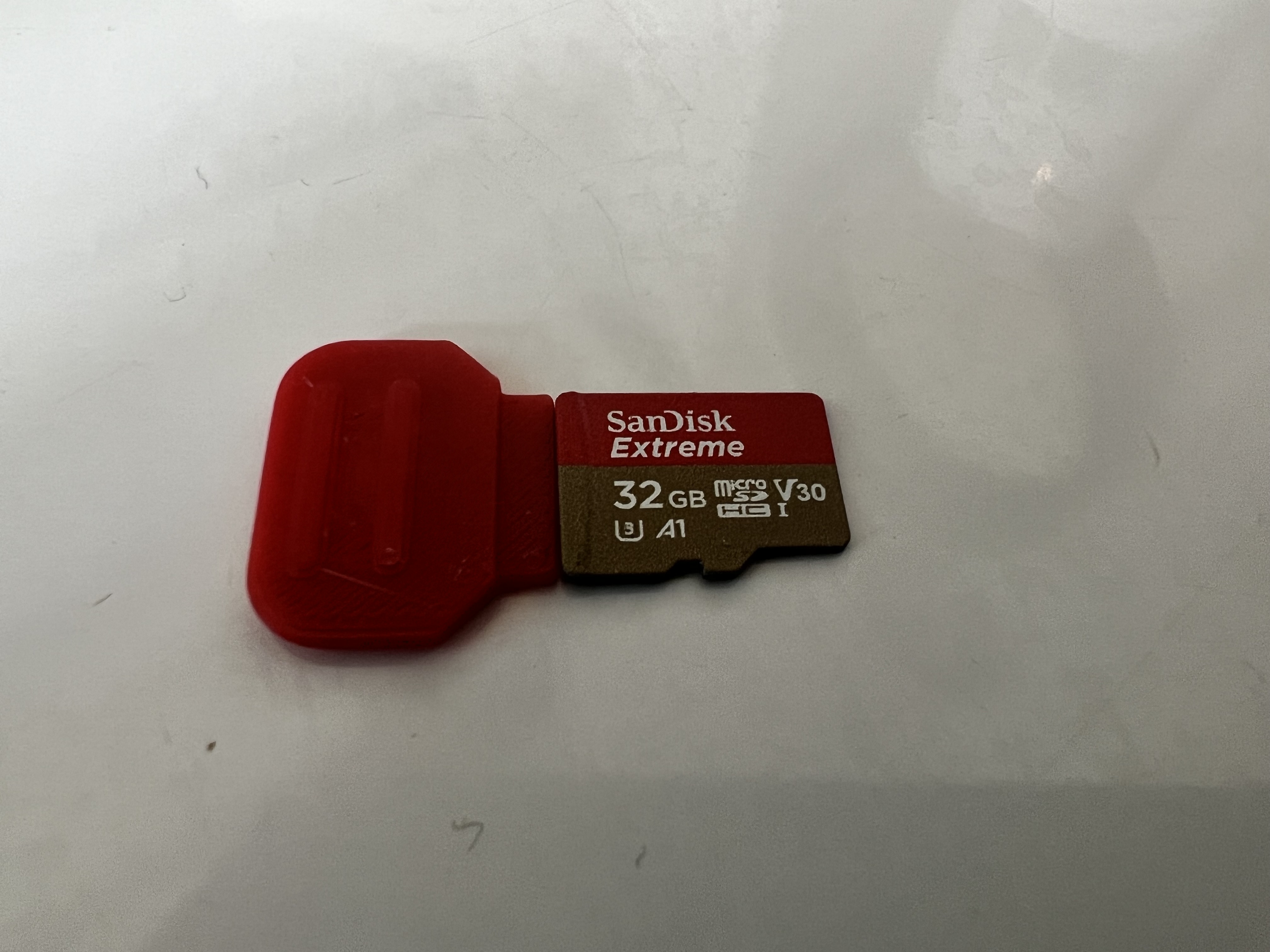 MicroSD cards stronger tab by Hannibal | Download free STL model ...