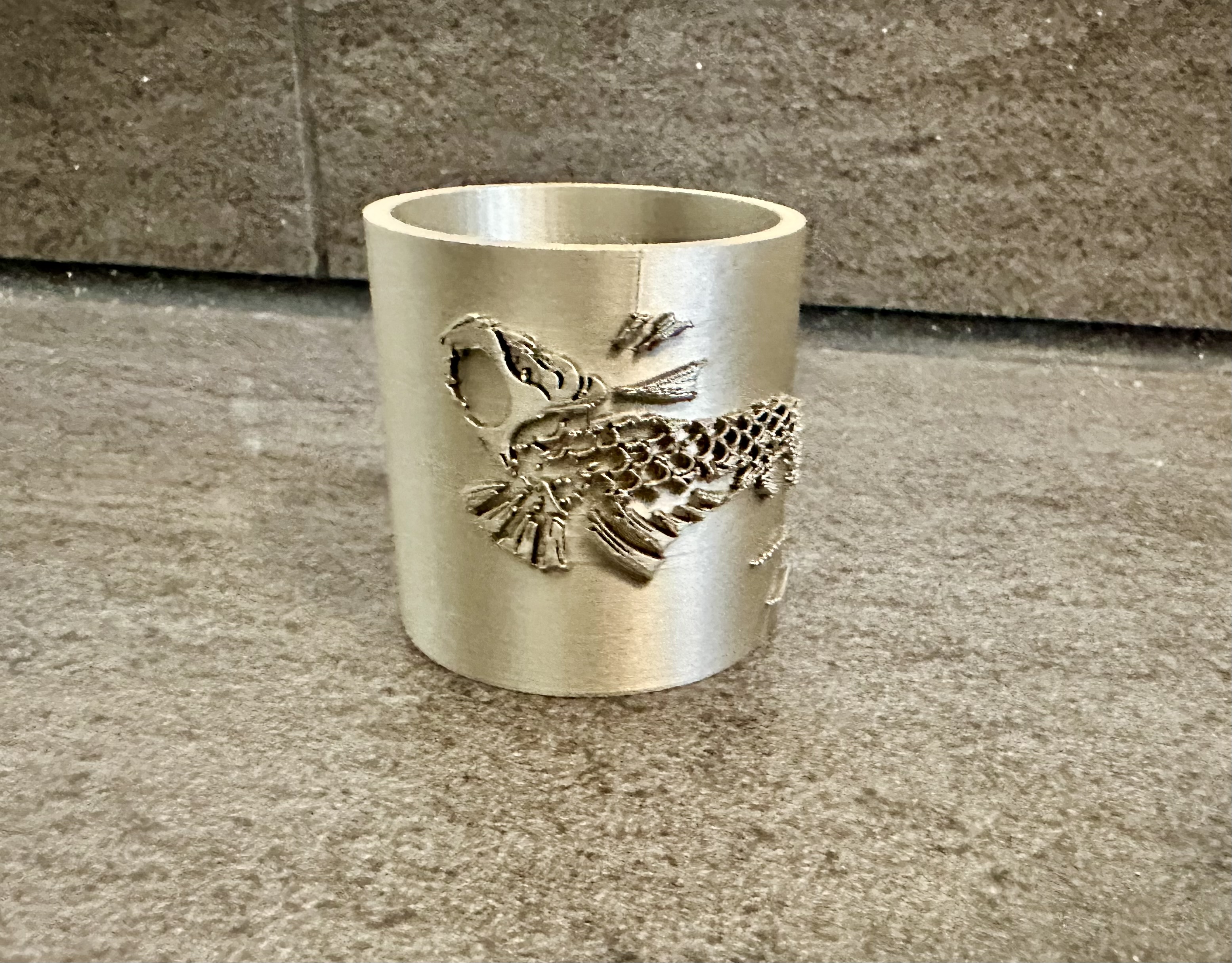 Zen Garden Sand Stamps Koi and Clouds by YoPrint3 | Download free STL ...
