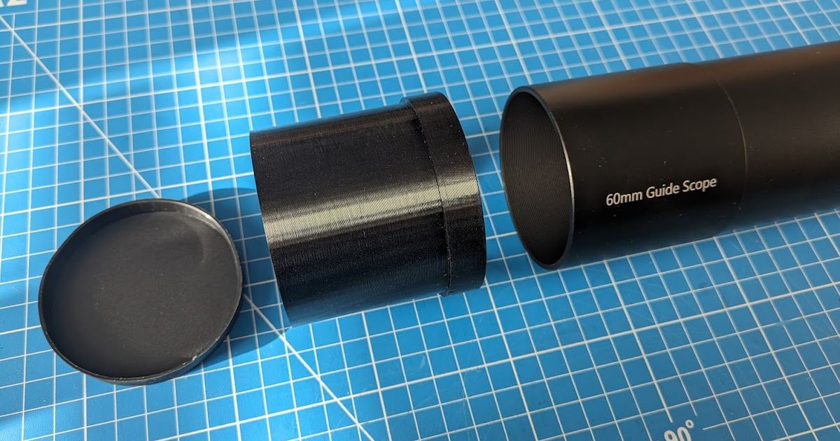 Dew shield extension Guide Scope 60mm by MrOld804 | Download free STL ...