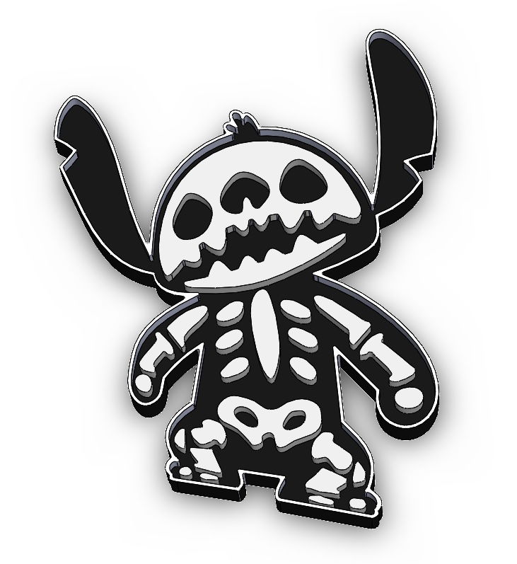 Spooky Stitch von WolfyMode | Kostenloses STL-Modell herunterladen ...